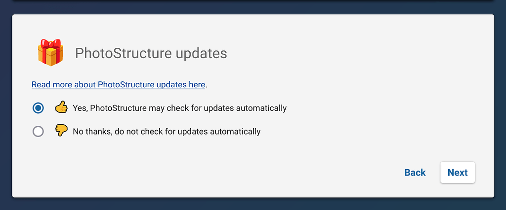 New in v2023.10: Automated PhotoStructure update checks - Tips ...